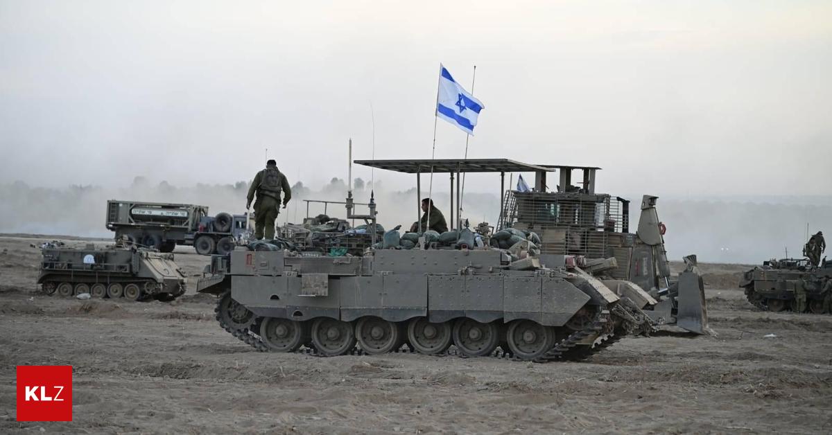 Nach Vormarsch Israels: Hamas ist zu Geisel-Freilassung bei Waffenruhe bereit